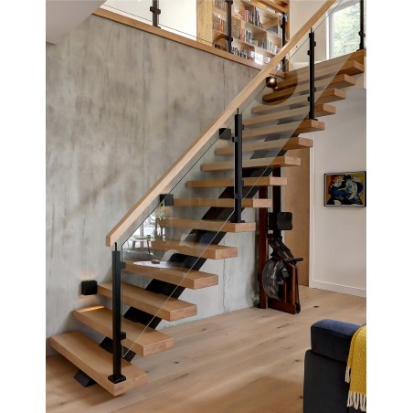 Central mono steel stair stringer - LNY SERIES - New York | Prestige Metal