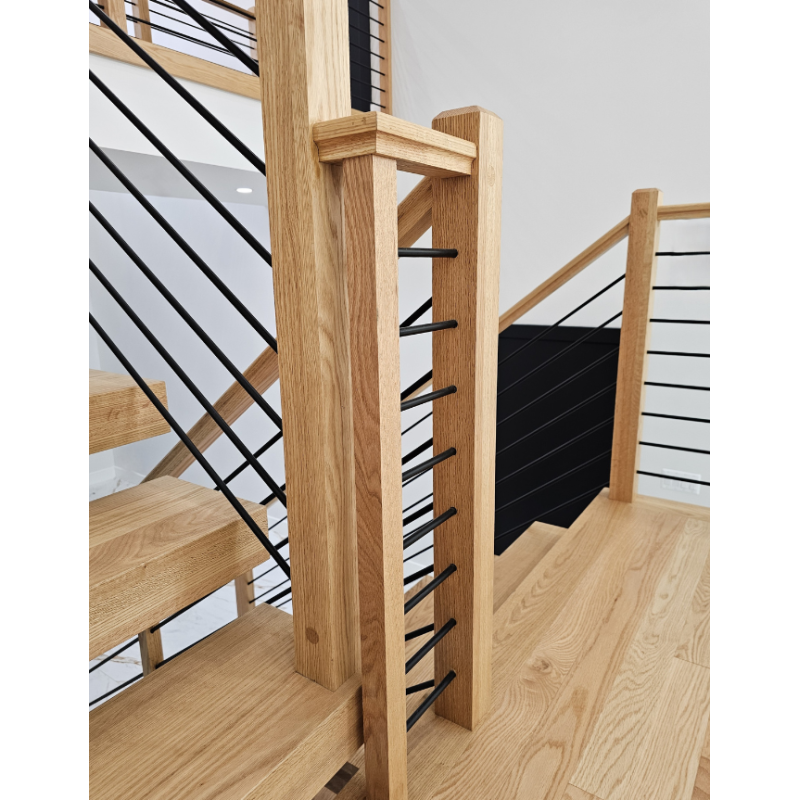Central mono steel stair stringer - LSE SERIES - Seattle | Prestige Metal