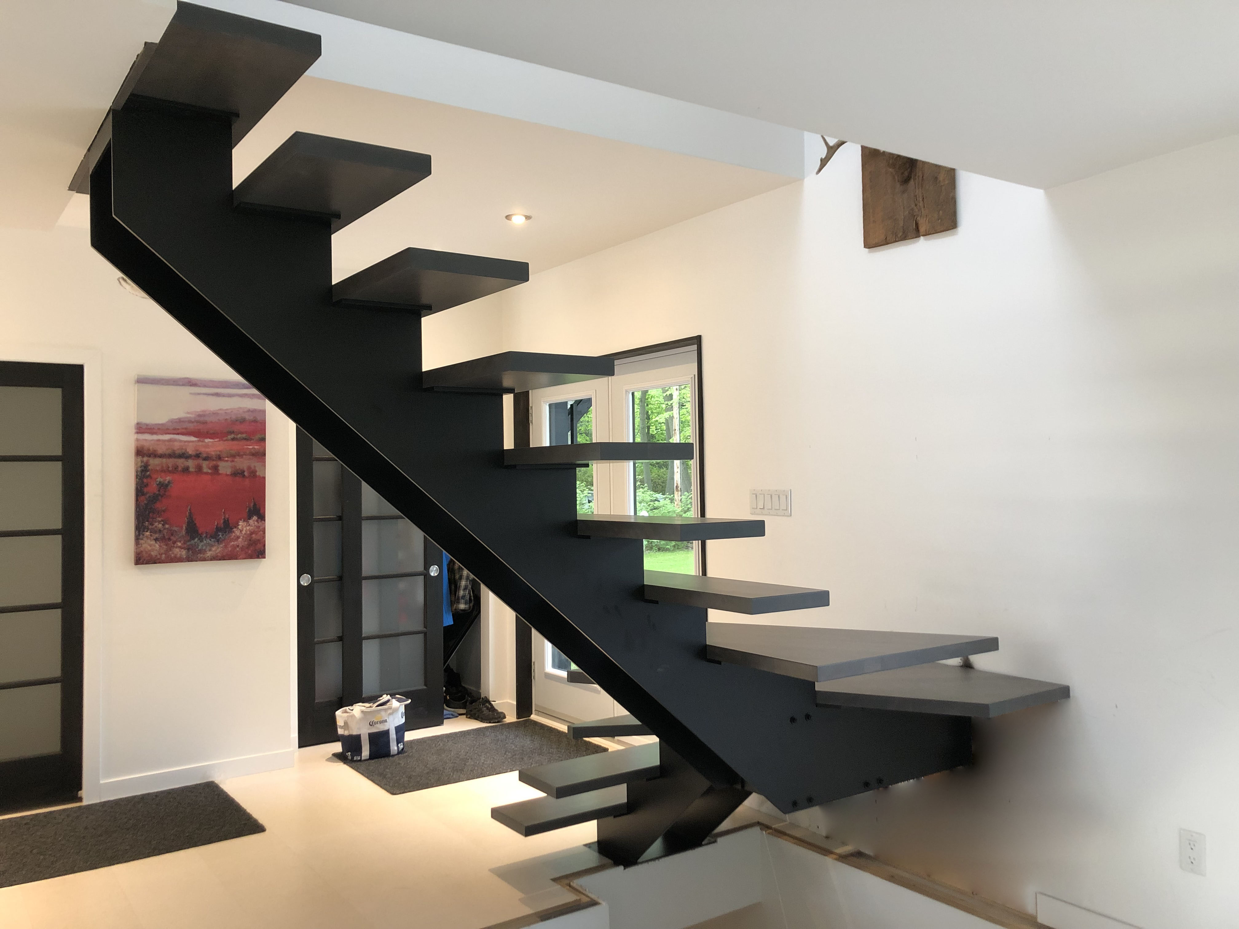 Steel stair stringer - LOS SERIES - OSLO | Prestige Metal